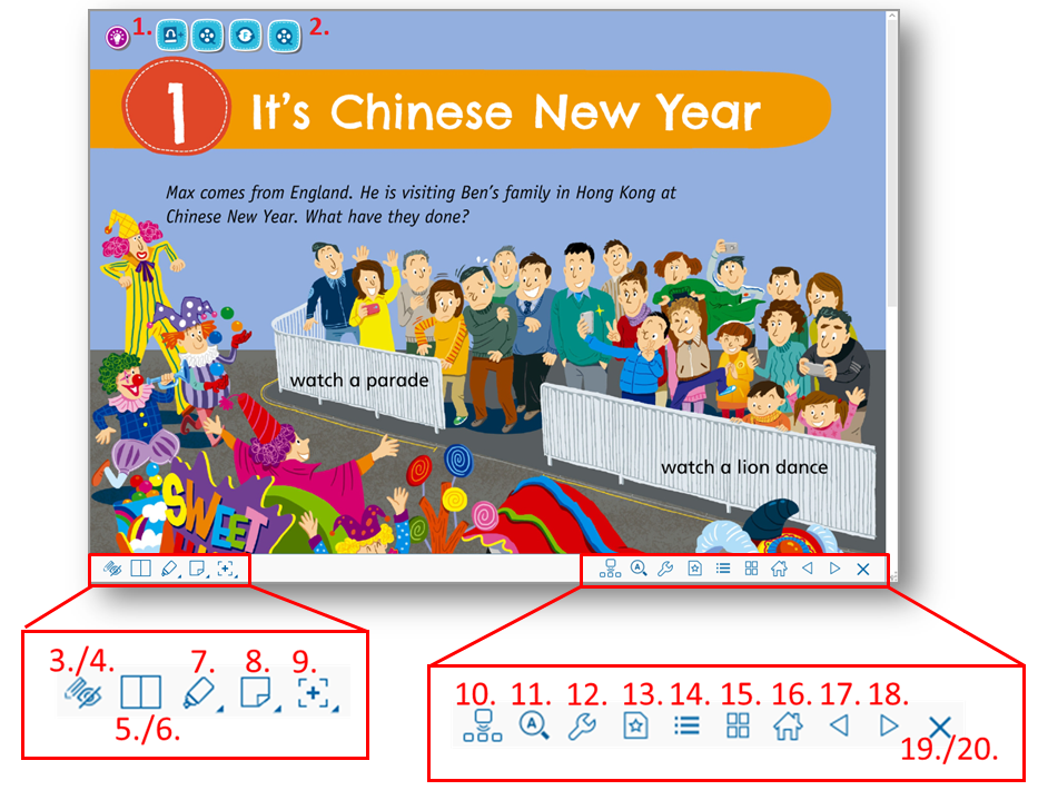 用戶介面簡介 | iSolution 使用指南 | Oxford iSolution | 電子學習平台、電子書籍及網上評估 | Oxford ...